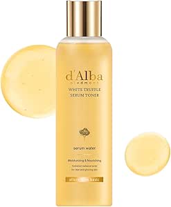 d'Alba White Truffle Moisturizing Serum Toner, Glass Skin with Double Vitamin Skincare, Face ...