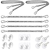 Picture Hanging Chain with Adhesive Hooks and Suction Cup for Stained ...