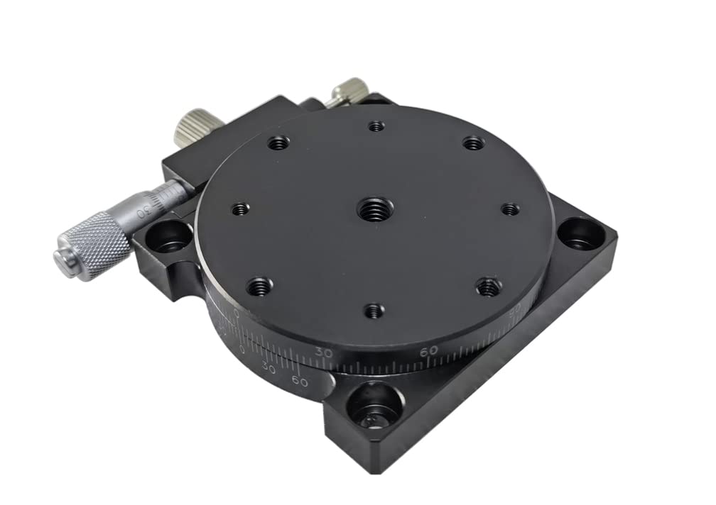 Precision Manual Rotating Table, MPositioning R60A-L Manual Rotation ...