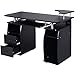 Amazon.com: Computer PC Desk Work Station Office Home Raised Monitor ...