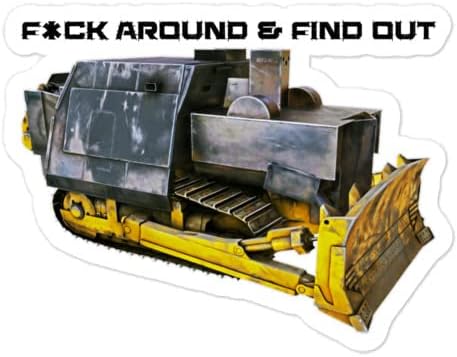 Amazon.com: Killdozer Sticker - Tread On Them - Killdozer Vinyl Decal ...
