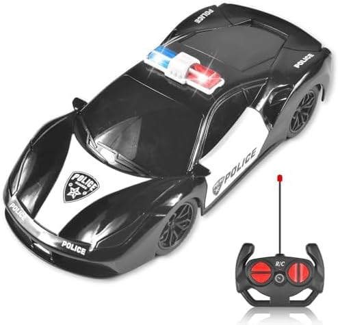ZeYou RC Drift Police Car, Remote Control Police Car for Kids, 1:22 ...