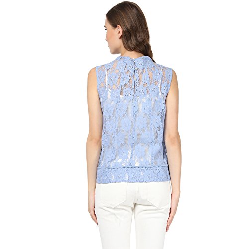 Buy STREET9 Elegant Princess Line Top Blue at Amazon.in