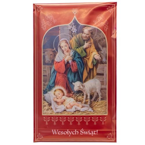 Amazon.com: Authentic Oplatki Christmas Wafers | Embossed with ...