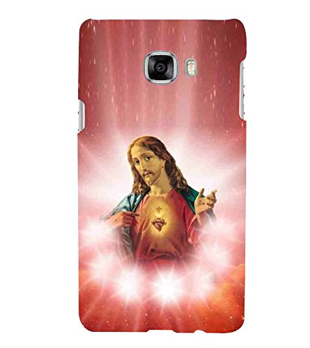 For Samsung Galaxy C7 christ Printed Cell Phone Cases, jesus Mobile ...
