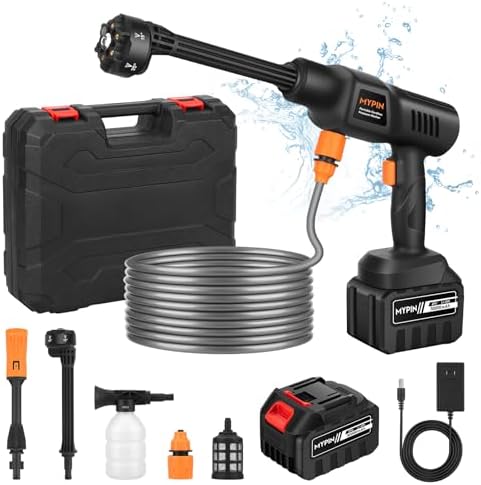 Amazon.com : Topteng Power Blaster Plus Pressure Washer Cordless ...
