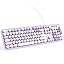 Amazon.com: KNOWSQT Wired Computer Keyboard - Milk Tea Colorful Full ...