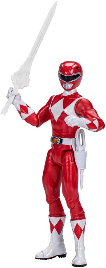 Power Rangers Mighty Morphin Red Ranger : Amazon.co.uk: Toys & Games