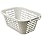 Addis 510610 Rectangular Laundry Basket in White, 1 - Pack : Amazon.co ...