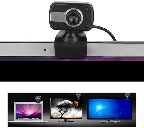 USB Webcam Webcam with Microphone,12 Megapixel HD USB Camera Live ...