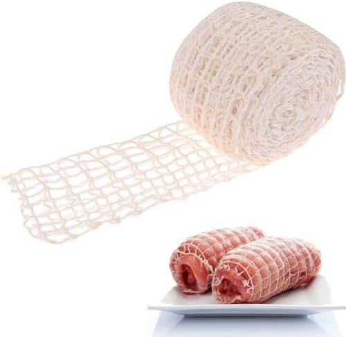 Amazon.com: ZPOYOT Meat Netting Roll,Size 18,Elastic Smoked Meat ...