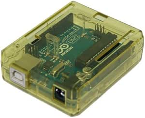 Amazon.com: SB Uno R3 Case Enclosure New Transparent (Yellow) Computer ...