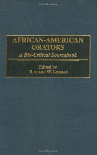 Amazon.com: African-American Orators: A Bio-Critical Sourcebook eBook ...