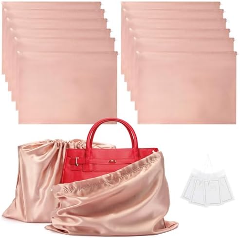 Amazon.com | GDBEH 12 Pack Dust Bags for Handbags Travel Storage Pouch ...