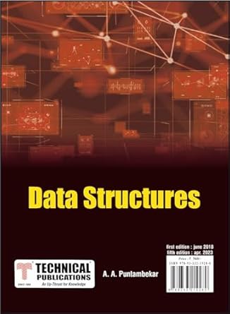 Data Structures : A. A. Puntambekar: Amazon.in: Books