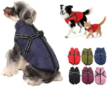 Amazon.com : Dog Winter Coat,2026 New Upgraded 3 in 1 Winter Jacket for Dogs, Waterproof ...
