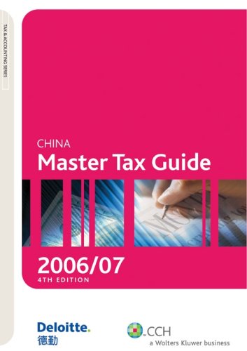 China Master Tax Guide: CCH Asia Tax Law Editors: 9789814197380: Amazon ...