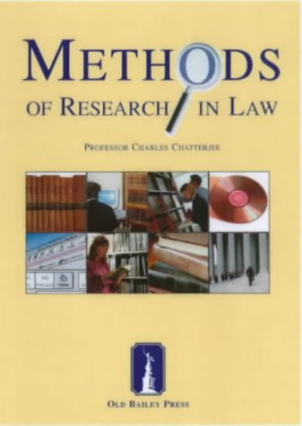 Buy Methods of Research in Law Book Online at Low Prices in India ...