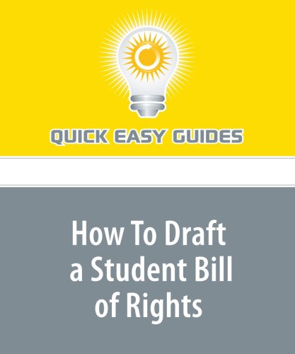 How To Draft a Student Bill of Rights : Amazon.in: Books