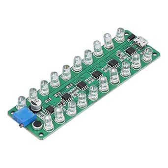 LED Display, Adjustable VU Meter Potentiometer. Voice Activated Sensor ...