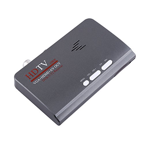 Tv-ontvanger Tv-box Draagbare tv-tuner HDMI DVB-T2 met VGA-poort - G-Rave