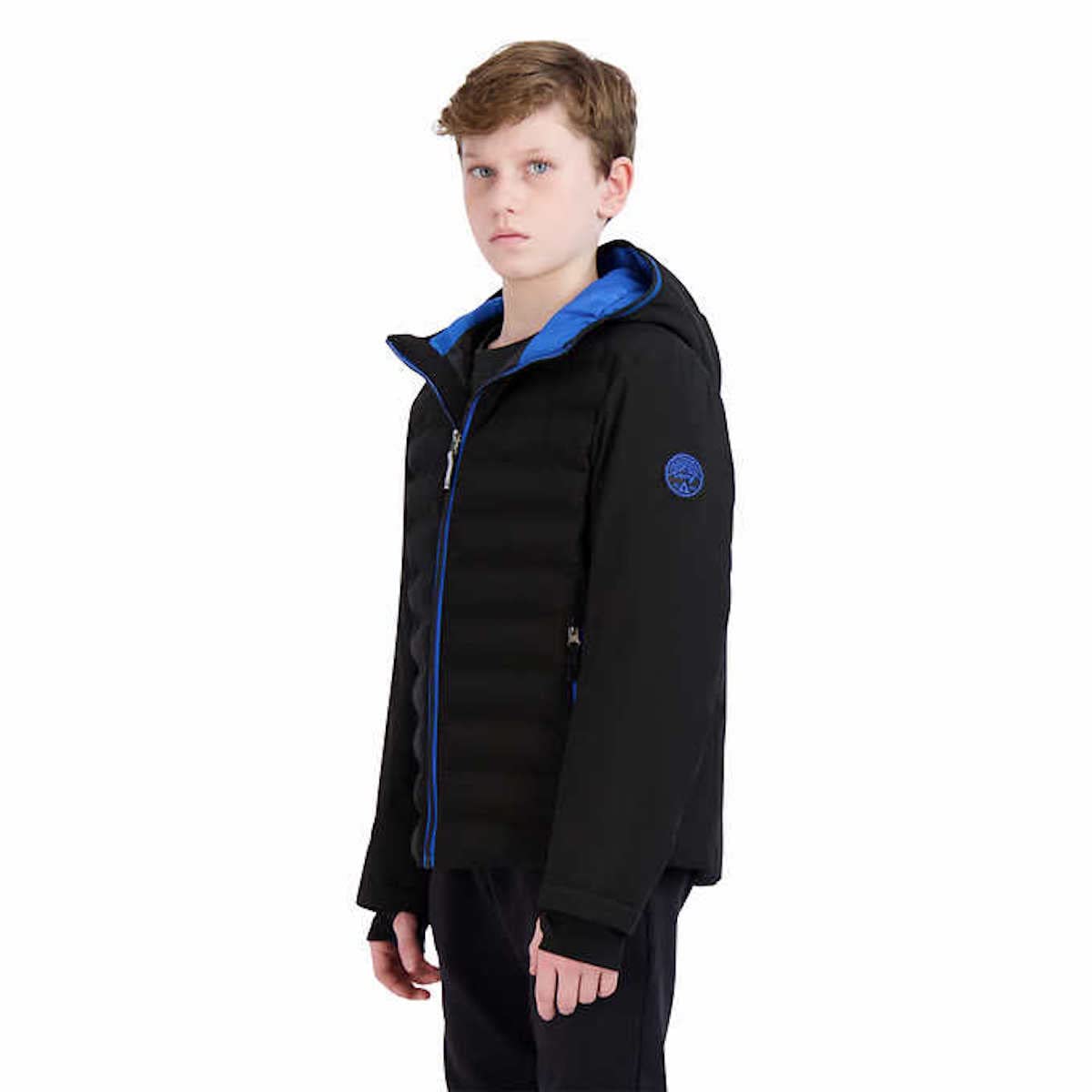 Amazon.com: Gerry Youth Boy's Full Zip Polyfill Welded Jacket with Hood ...
