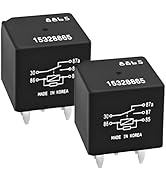 Amazon.com: Relay 12193604 3604, 4 Pin 12V - Compatible with Chevy GMC ...