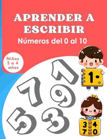 Amazon.com: Aprender a Escribir: Los números del 0 al 10 para ...