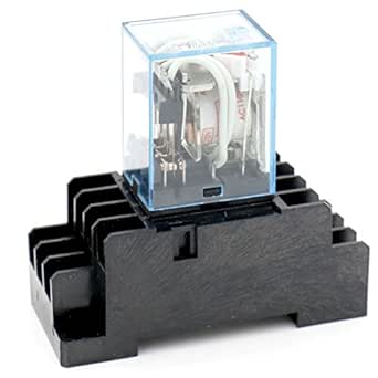 Amazon.com: Baomain General Purpose Power Relay MY4NJ AC 110V Coil LED Indicator 14 pin Terminal ...