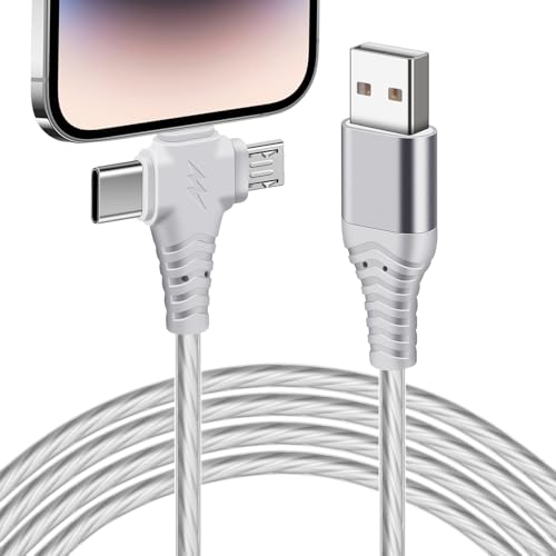 Aolcev 3 in 1 for iPhone Charging Cable 120W Fast Charger Cord Multi ...