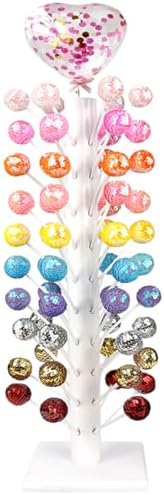 Amazon.com | Webake Cake Pop Stand, 48 Holes Wood Lollipop Tree Holder ...
