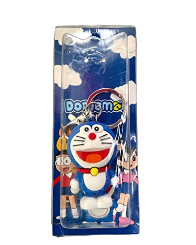 Prince Creation Doraemon cartoon, Rubber Double Sided Key chain, 1pc ...