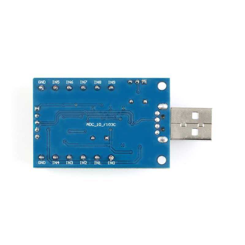 Snapklik.com : 10-Channel ADC Data Acquisition Module 12Bit AD Sampling ...