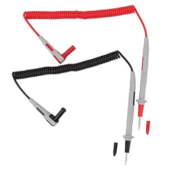 Multimeter Test Extended Spring 56cm Fine Brass Tip Wire Piercing Probe ...