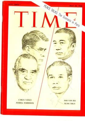 Time Magazine May 10 1968 Peace Talks: The Scenario in Paris: Time ...
