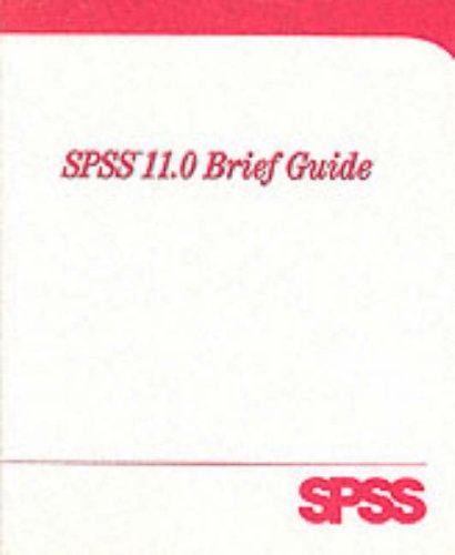 SPSS 11.0 for Windows Brief Guide: SPSS Inc.: 9780130348470: Books ...