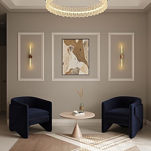 Amazon.com: Decozayn Wall Molding Kit, Premade Wainscoting Panels ...