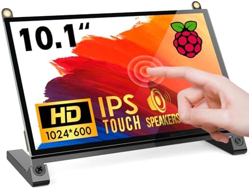 Amazon.co.jp: ROADOM 10 Inch Touch Monitor for Raspberry Pi IPS ...
