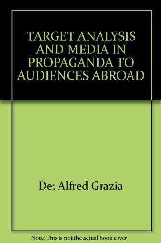 Amazon.in: Buy TARGET ANALYSIS AND MEDIA IN PROPAGANDA TO AUDIENCES ...