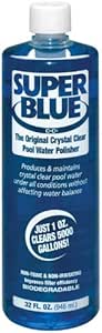 Robarb 20154A SUPER BLUE CLARIFIER Chemical For Swimming Pool- 4 x 32 ...