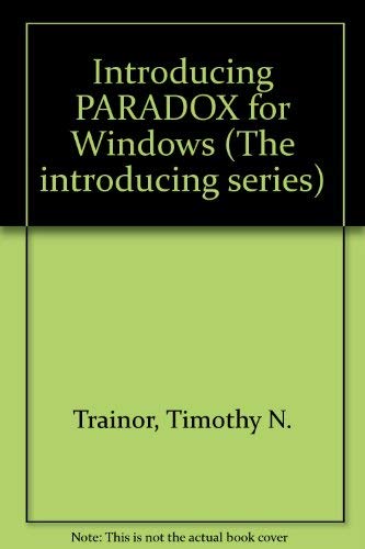 Introducing Paradox for Windows | Amazon.com.br