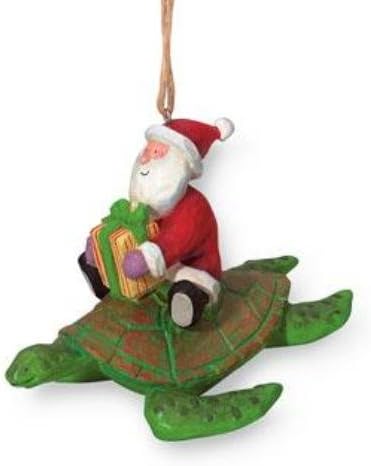 Amazon.com: Cape Shore Beach Santa Riding Crab Claw Tiki Christmas ...