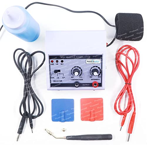 Physiowell Mini MS Two Channel Machine Muscle Stimulator Machine 3 MODE ...