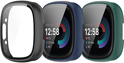 Amazon.com: Spigen Ultra Hybrid Designed for Fitbit Versa 4 / Fitbit ...