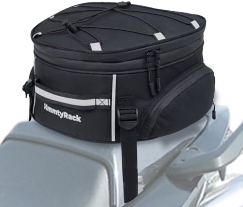 Amazon.com: HmmtyRack Dual Sport Tail Bag - Reflective, Waterproof ...