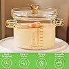 0.45L/15.8oz Pot De Cuisson en Verre, Pot en Verre pour Cuisine, Mini ...