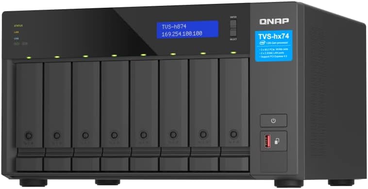 Amazon.com: QNAP TS-855eU-RP-8G-US 8 Bay High-Speed 2U Short-Depth ...