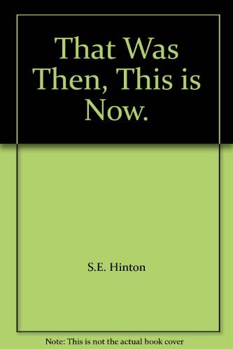 Amazon | That Was Then, This is Now (M Books) | Hinton, S. E. | Reading ...