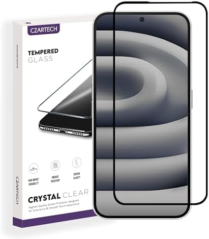 CZARTECH Tempered Glass Screen Protector Compatible for Nothing Phone ...