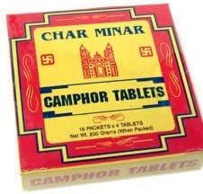 Amazon.com: One Box of 64 tablets of Camphor Char Minar : Health ...